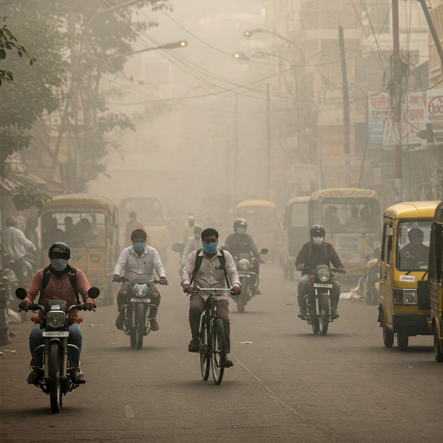 India's Air Crisis: Collapsing AQI Levels Ravage Major Cities and Steal ...