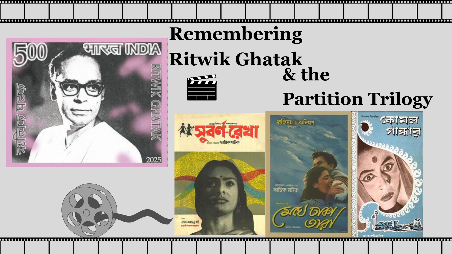 Ritwik Ghatak Birth Anniversary, Indian History and the Partition ...